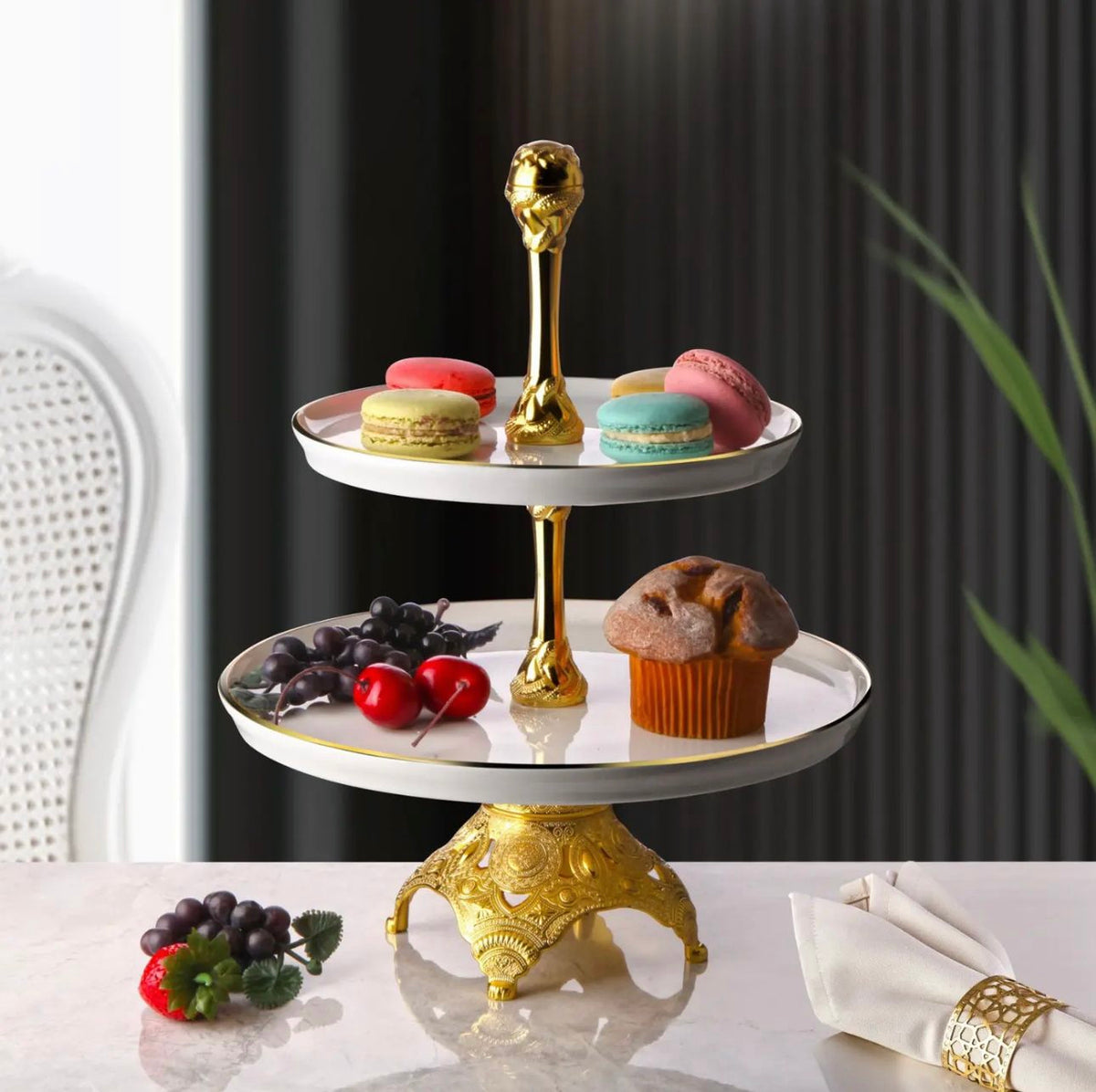 Plateaux à dessert et cloches à gâteau – Tendance Istanbul